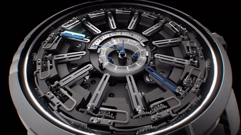 腕時計のパーツをCGで再現『Harry Winston – Opus 12』 | しちごろく